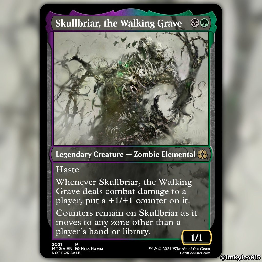 Challenge the Stats – Skullbriar, the Walking Grave - EDHREC