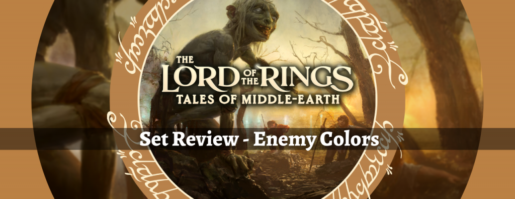 The Lord of the Rings: Tales of Middle-earth Set Review - Enemy Colors - EDHREC