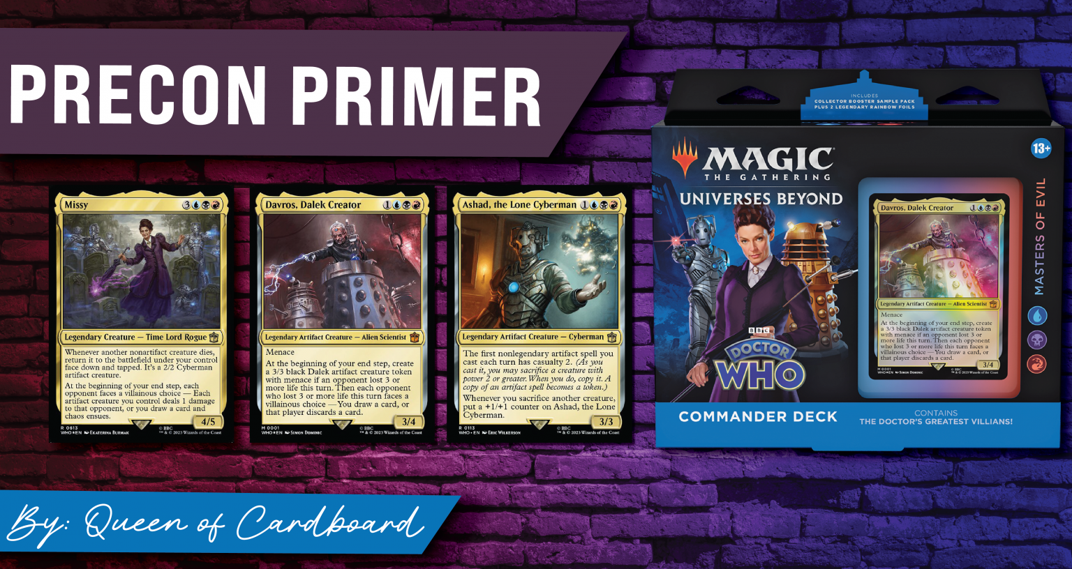 Precon Primer - Masters of Evil - EDHREC