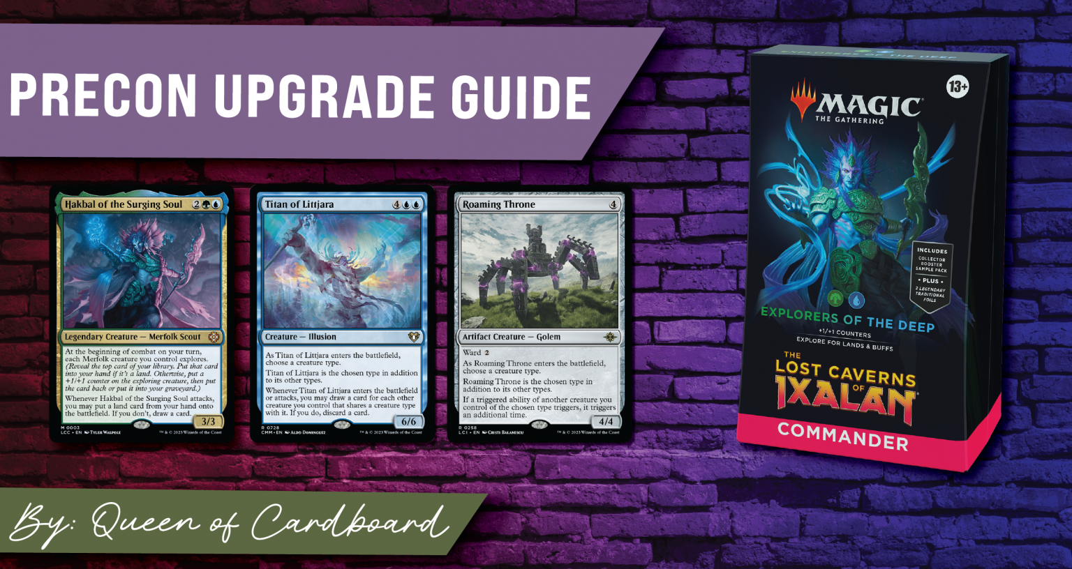 Precon Upgrade Guide - Explorers of the Deep - EDHREC