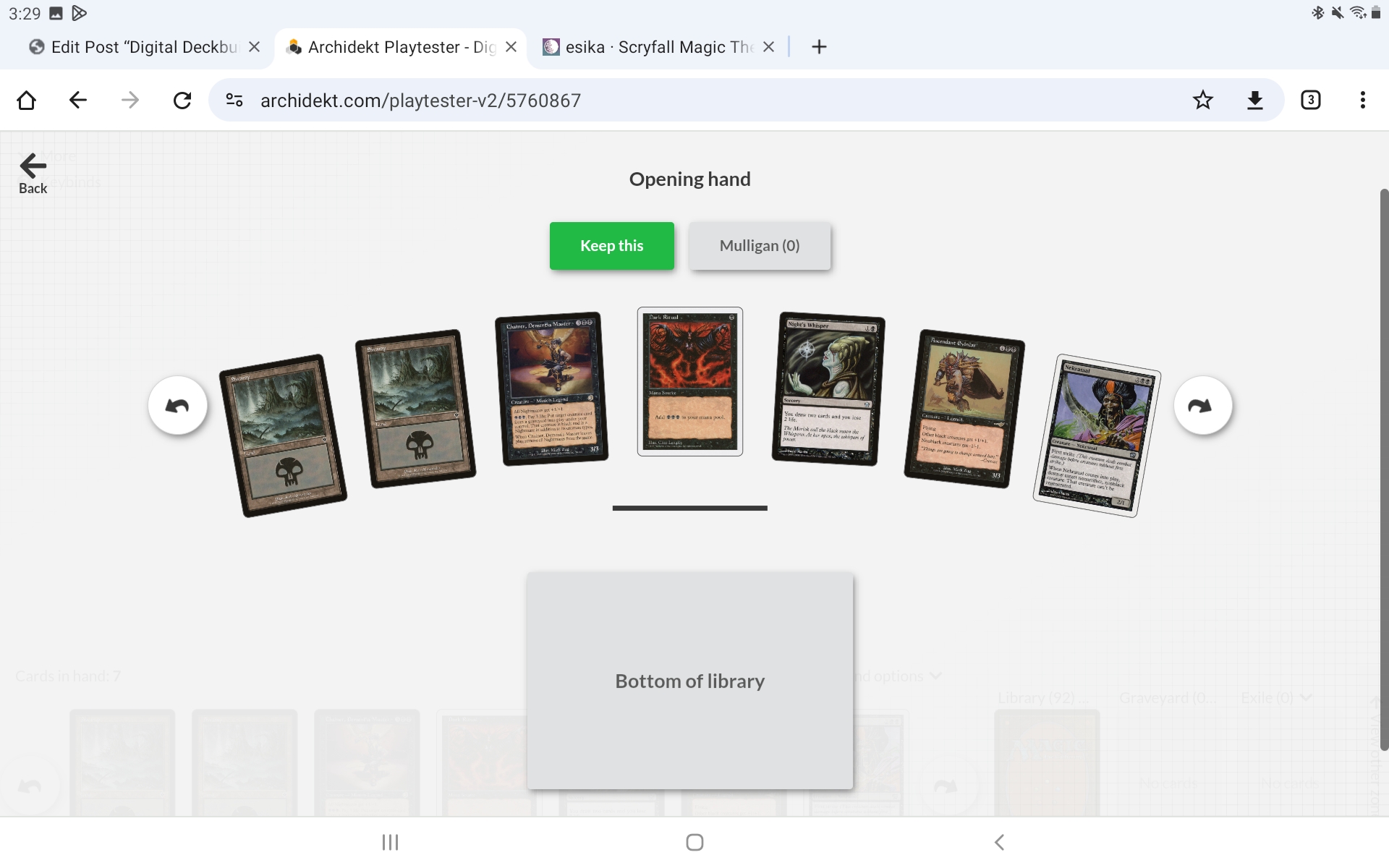 Digital Deckbuilding - Card Searches on EDHREC and Archidekt - EDHREC