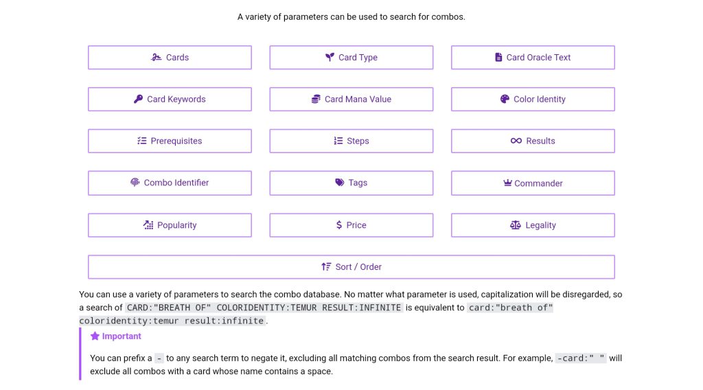 Digital Deckbuilding - How To Find EDH Combos On EDHREC And Commander ...