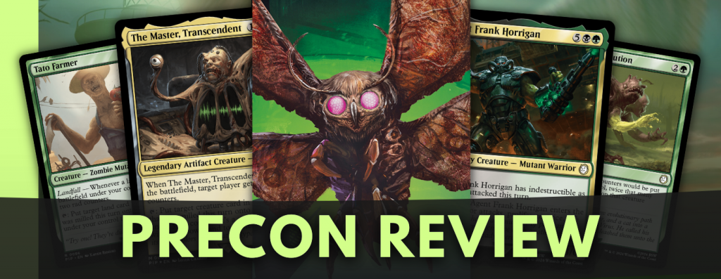 Mutant Menace Fallout Precon Review - EDHREC