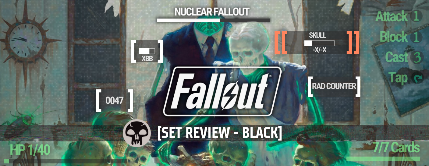 Fallout Set Review - Black - EDHREC